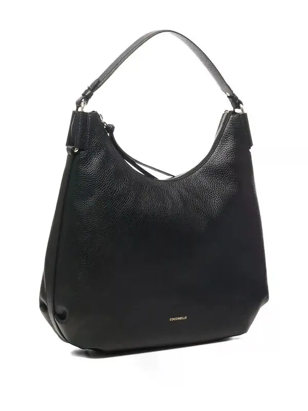 COCCINELLE Malory Grained Leather Shoulder Bag