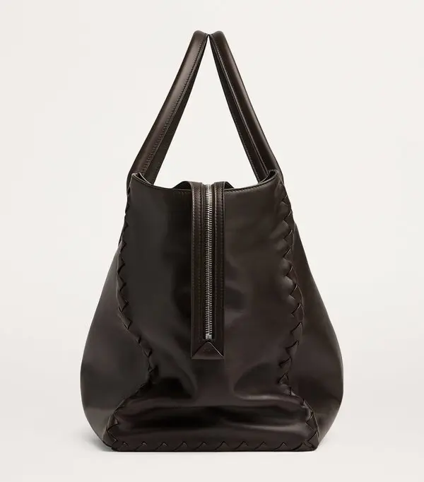 Bottega Veneta Calfskin Cabat Tote Bag