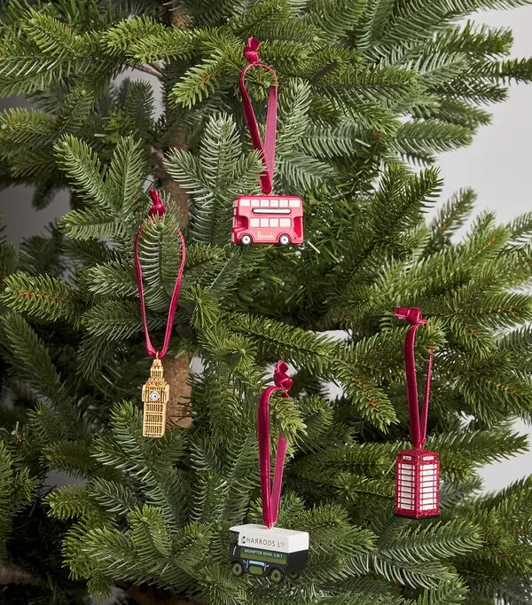 Harrods London Icons Tree Decorations