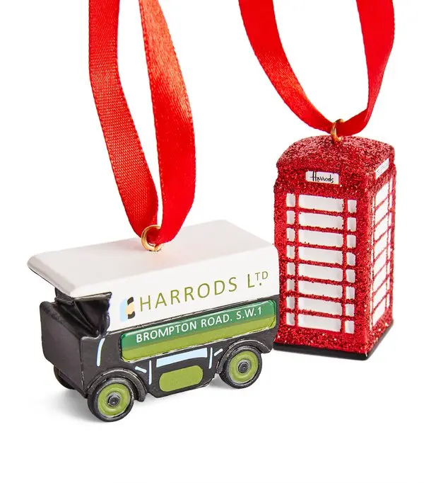 Harrods London Icons Tree Decorations