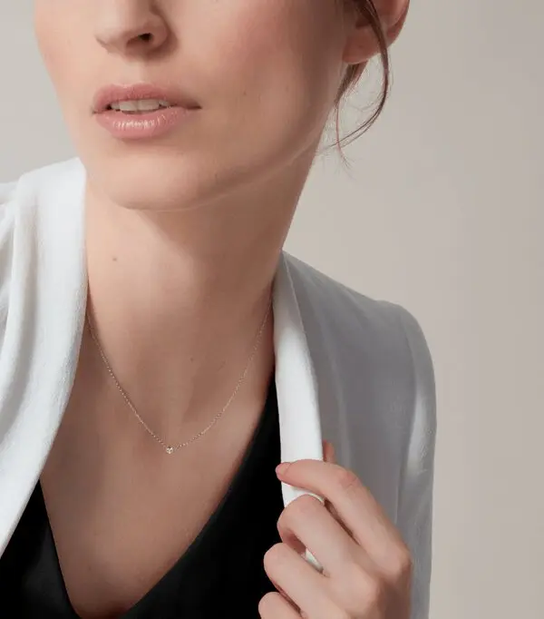 Cartier White Gold And Diamond Necklace