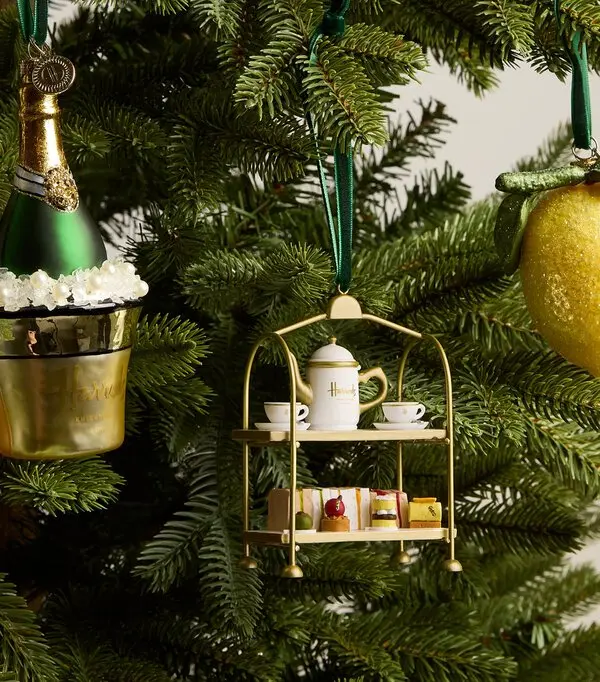 Harrods Afternoon Tea Stand Tree Decoration