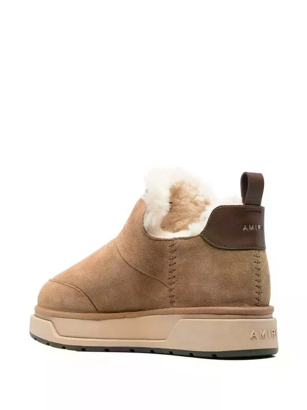 Amiri Malibu Shearling Ankle Boots