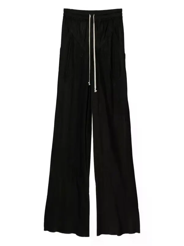 Rick Owens Drawstring Flared Trousers