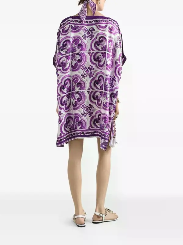 Dolce & Gabbana Graphic Print Mini Dress