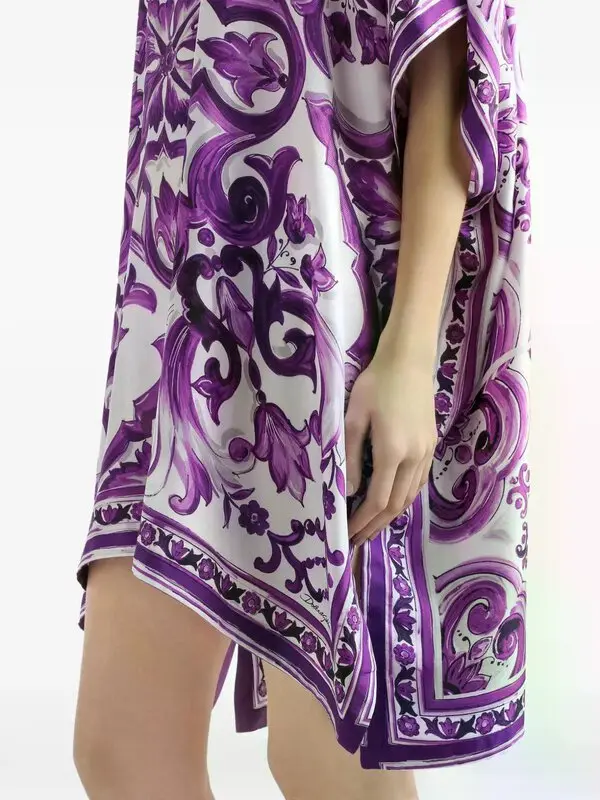 Dolce & Gabbana Graphic Print Mini Dress