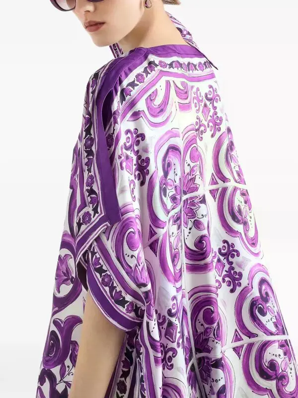 Dolce & Gabbana Graphic Print Mini Dress