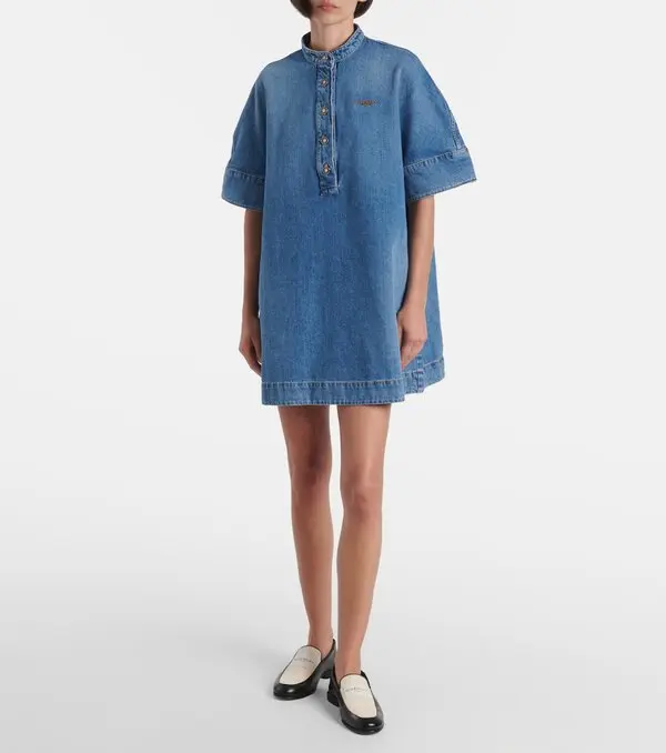 Givenchy Denim Mini Dress