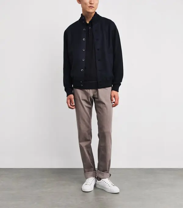 Brioni Meribel Straight Leg Jeans - Brown