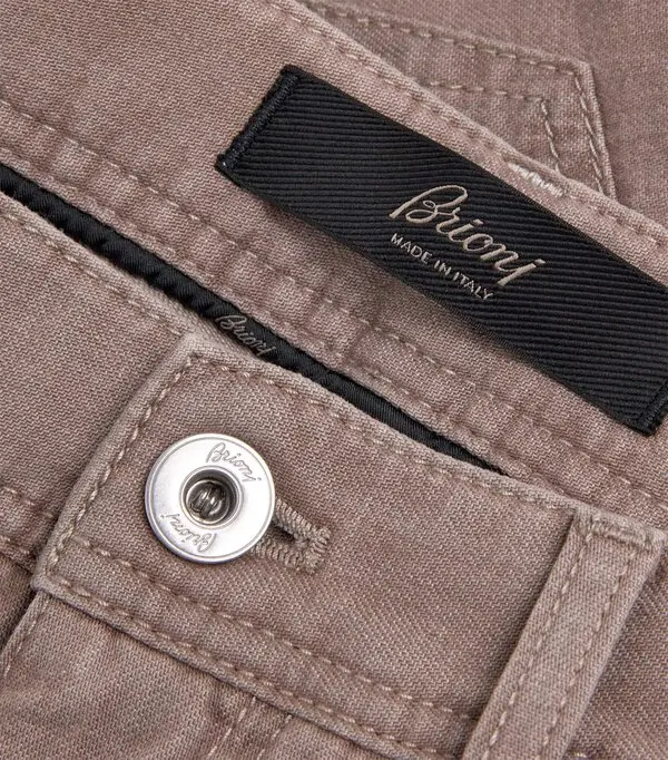 Brioni Meribel Straight Leg Jeans - Brown