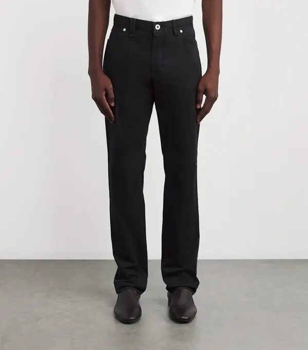 Brioni Meribel Straight Leg Jeans - Black
