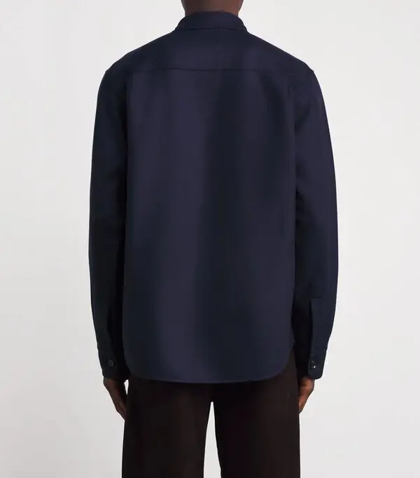 Brioni Wool Twin-pocket Overshirt