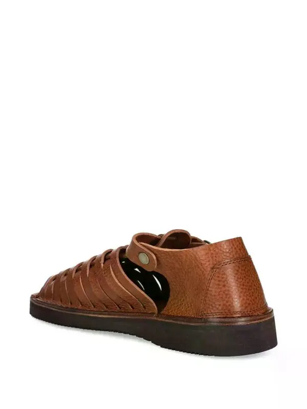 FRACAP D025 Sandals - Brown