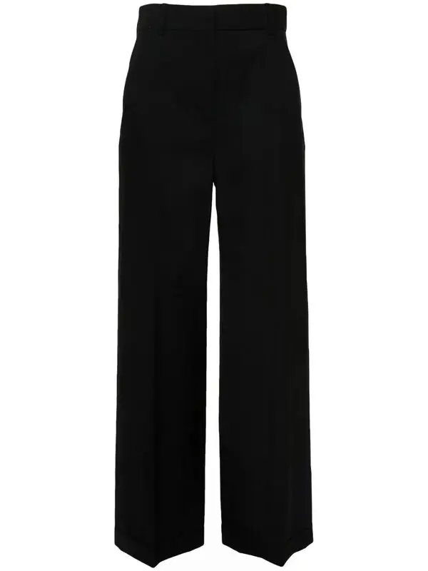 Kenzo High-waisted Tailored Trousers - Black