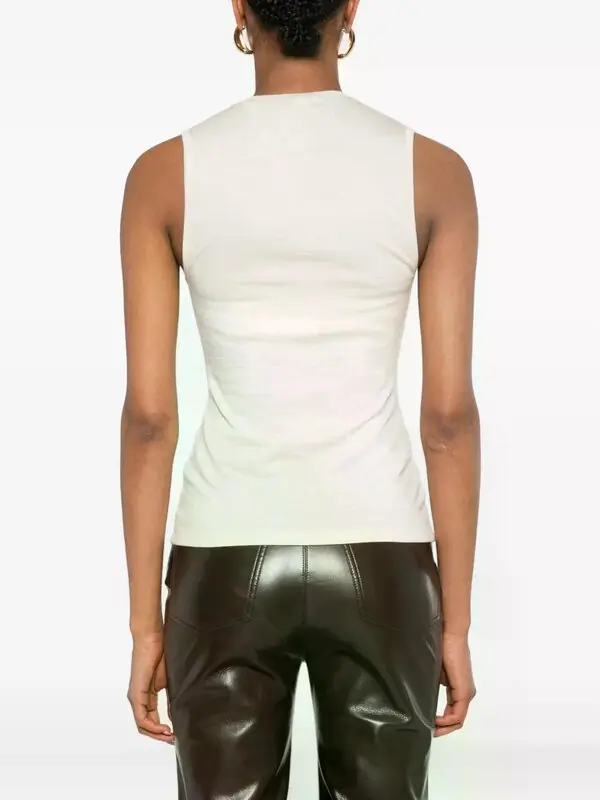 Nanushka Cowl-neck Sleeveless Top