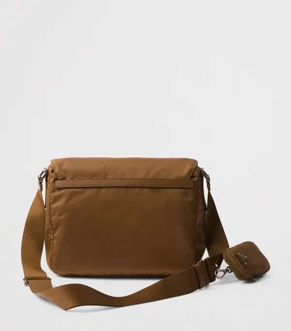 Prada Re-nylon Cross-body Bag With Saffiano Leather Trims