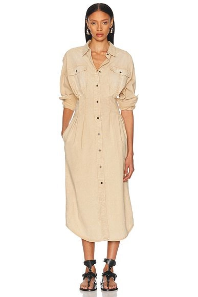 Isabel Marant Étoile Nolwen Shirt Dress - Beige