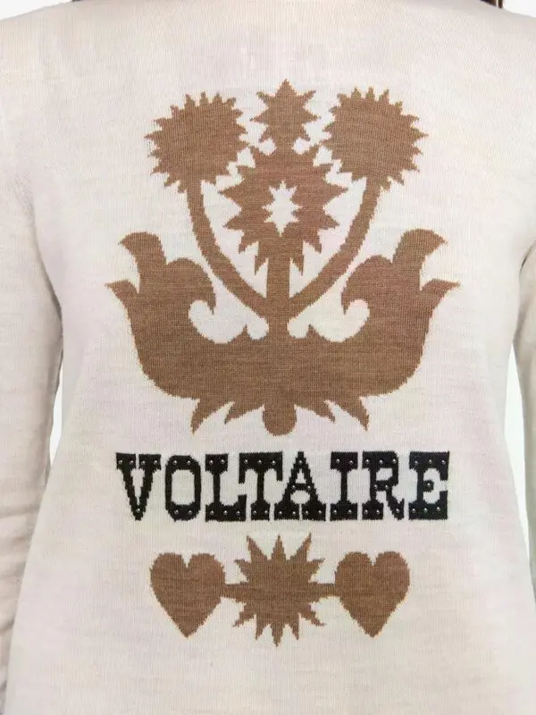 Zadig&Voltaire Teissa Floral Embellished Sweater