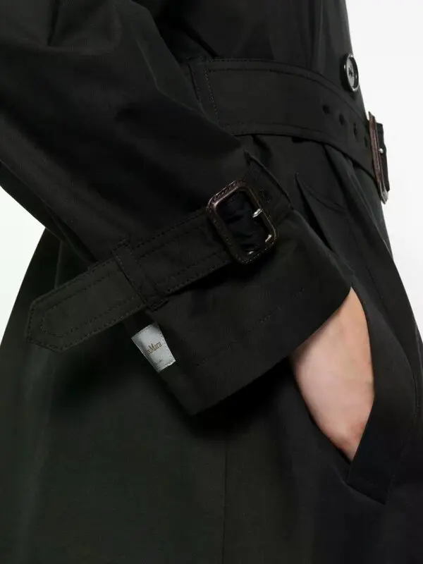 Max Mara Double-breasted Belted Coat