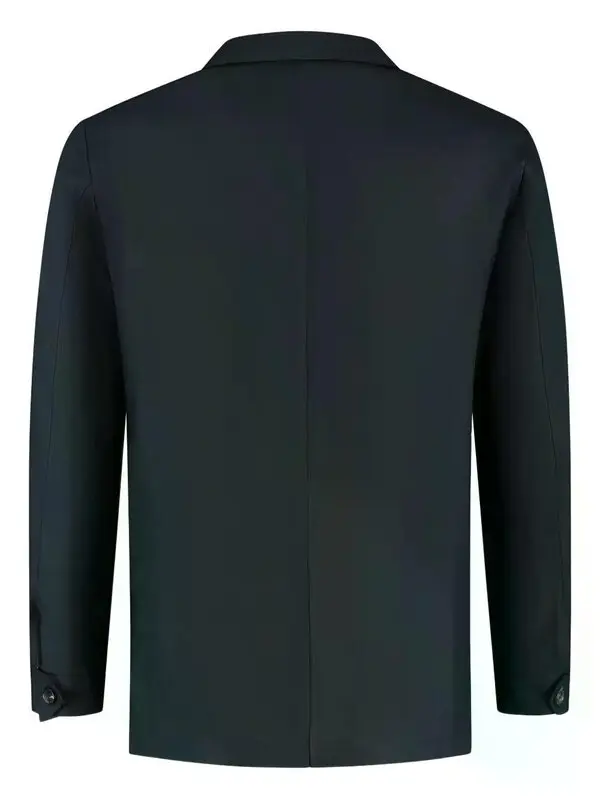LUIGI BORRELLI Button-fastening Flap-pocket Overshirt
