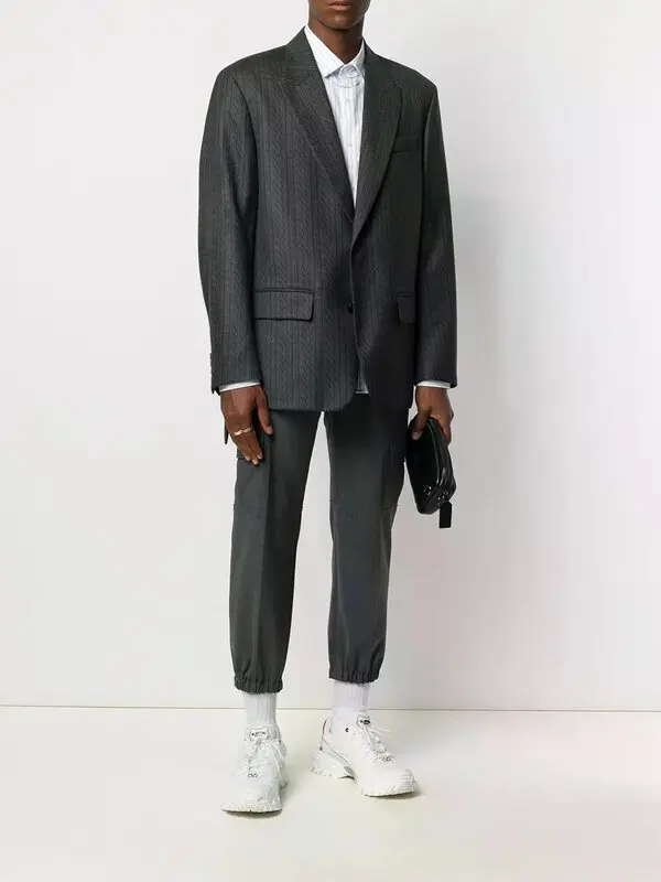 Valentino Garavani Vltn Print Single-breasted Blazer