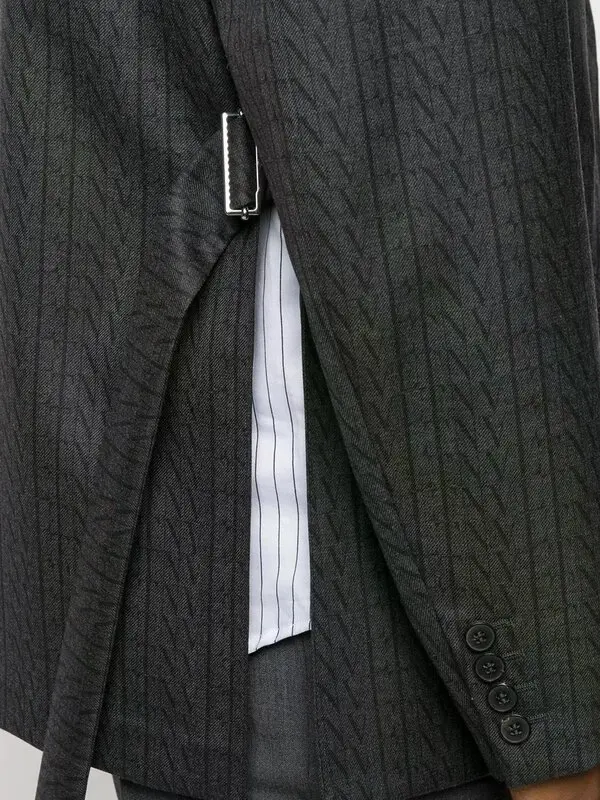 Valentino Garavani Vltn Print Single-breasted Blazer