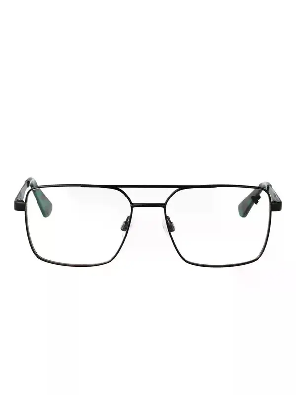 Calvin Klein Rectangle Frame Eyeglasses - Black