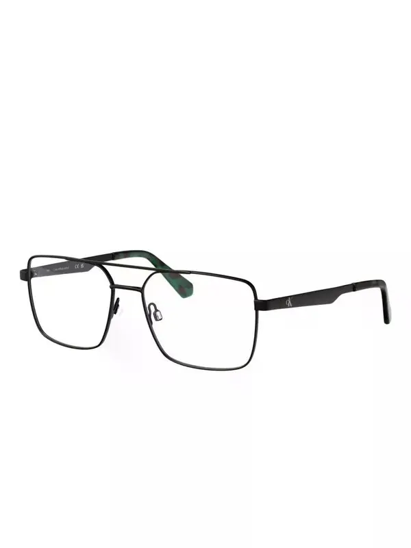 Calvin Klein Rectangle Frame Eyeglasses