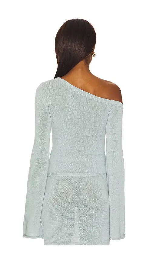 SEROYA Alivia Knit Top - Blue