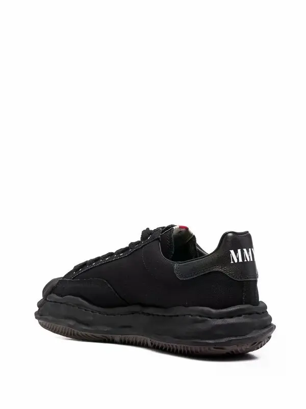 Mihara Yasuhiro Blakey Og Chunky Sole Canvas Sneakers - Black