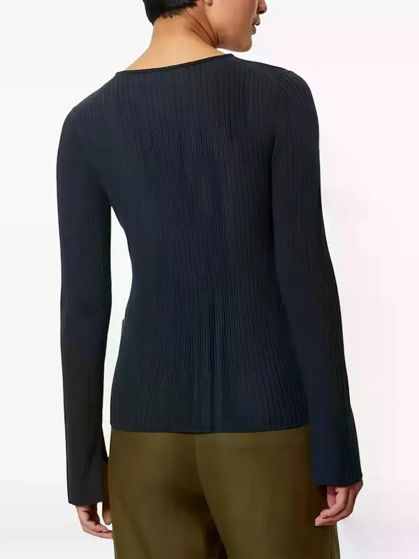 Marc O'polo Ribbed Long-sleeve Top