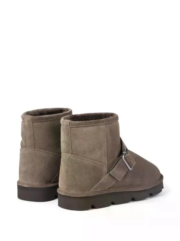 Brunello Cucinelli Buckle-fastening Suede Boots