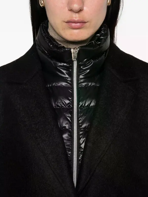Herno Detachable Liner Coat - Black