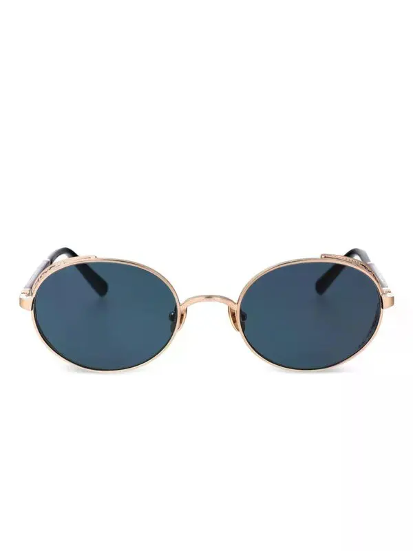 Matsuda Oval-frame Sunglasses - Gold