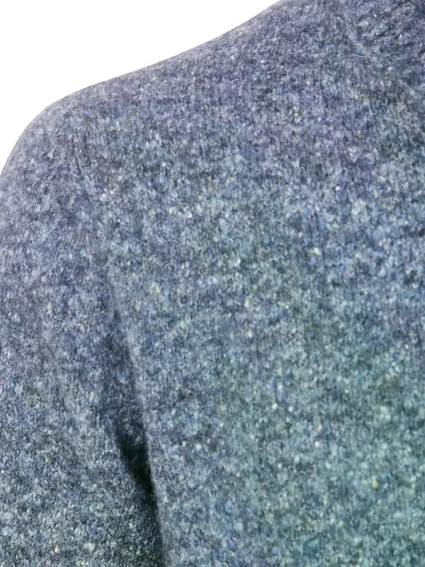 Brunello Cucinelli Speckled Effect Crew Neck Sweater