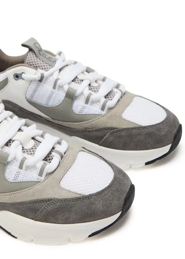 CLEENS Aero Runner Panelled Mesh Sneakers