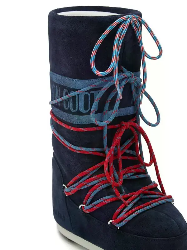 Moon Boot Icon Lace-up Boots - Blue