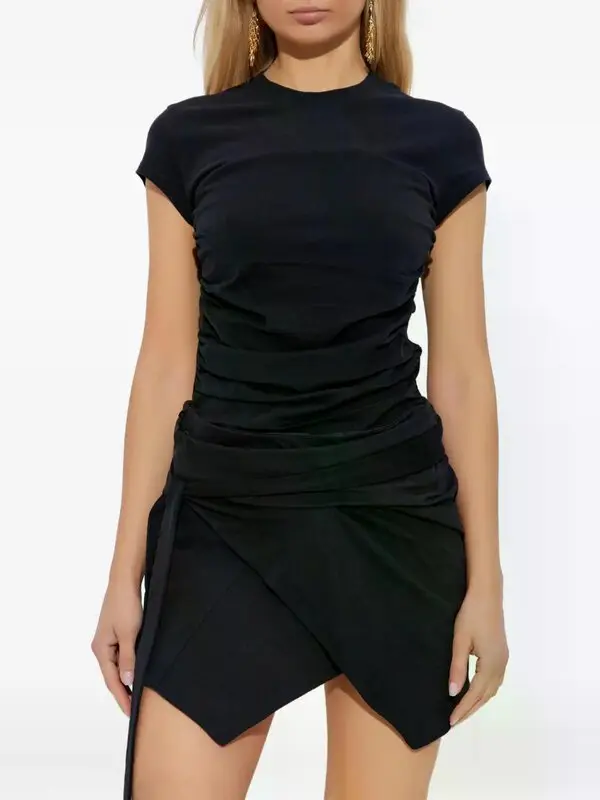Isabel Marant Étoile Gathered Detail Cotton T-shirt