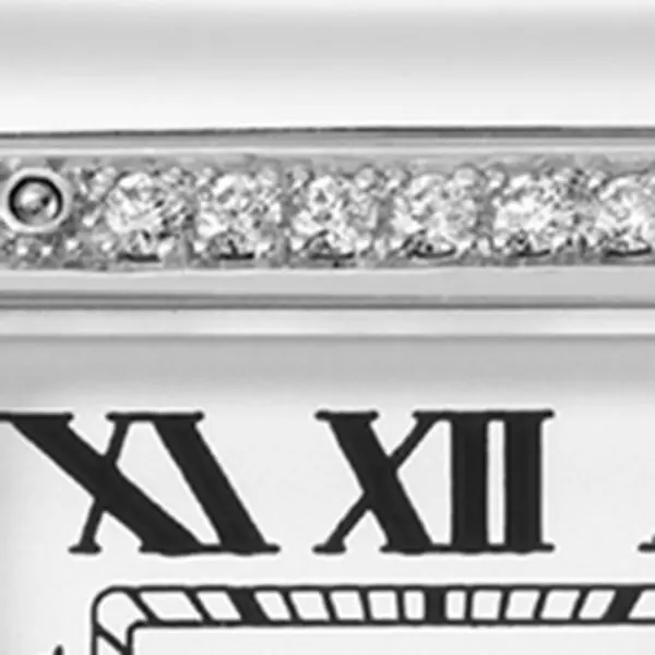 Cartier Panthère De Stainless Steel And Diamond Watch