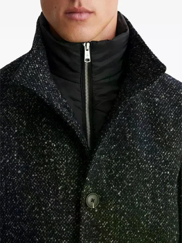 Marc O'polo Speckle-effect Coat - Blue