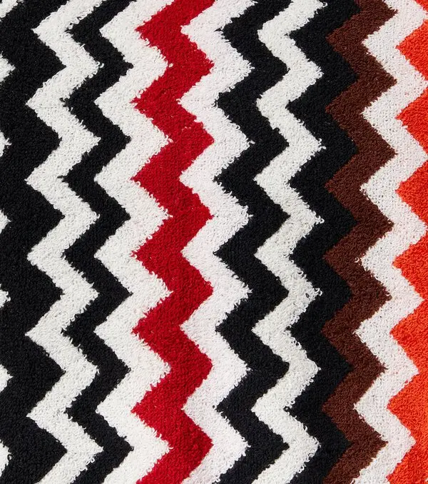 Missoni Best Zigzag Hooded Cotton Terry Bathrobe - Multicoloured