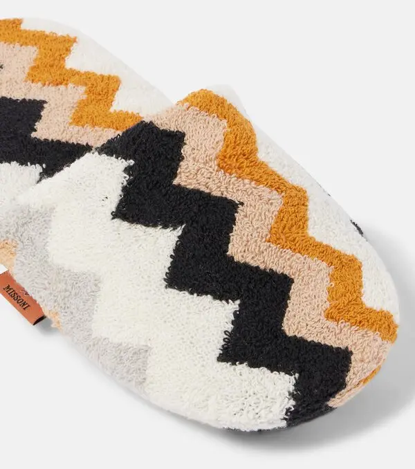 Missoni Zigzag Terry Slippers - Multicoloured