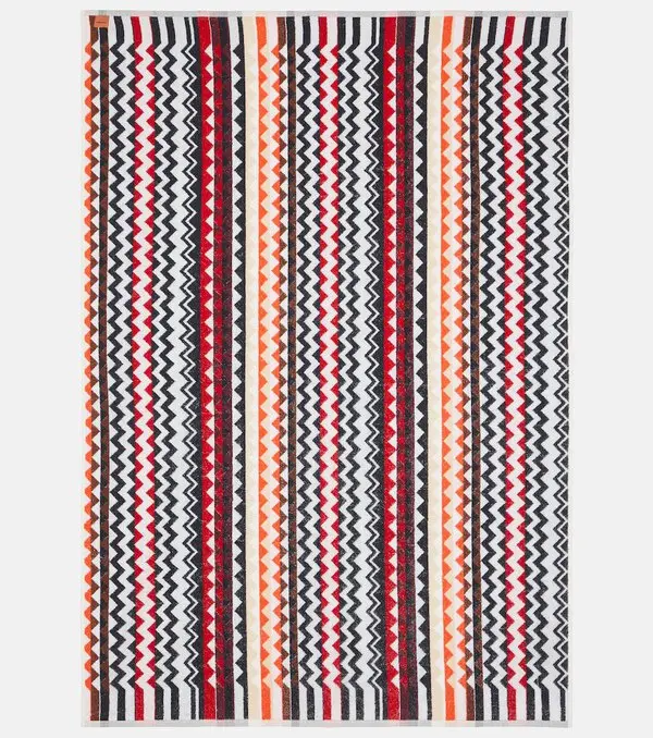 Missoni Best Zigzag Cotton Terry Bath Sheet - Multicoloured