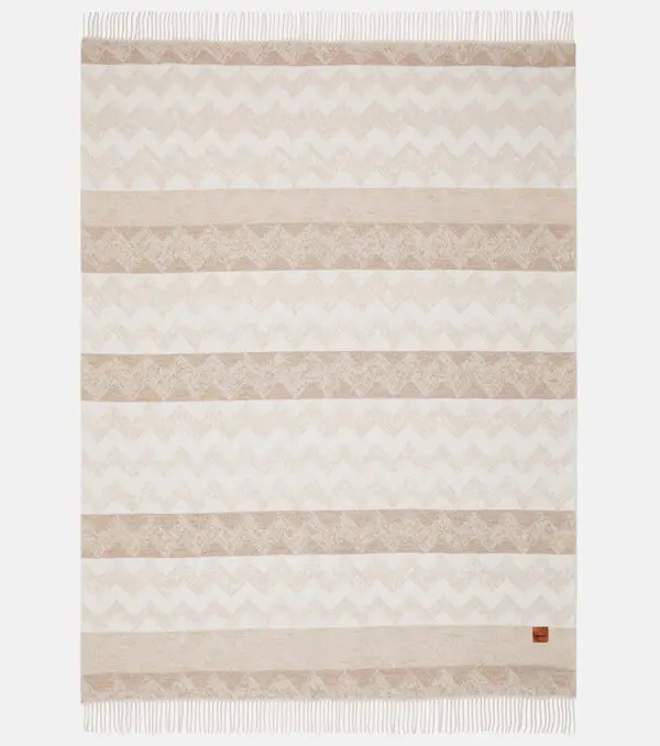 Missoni Gessetti Zigzag Wool-blend Throw