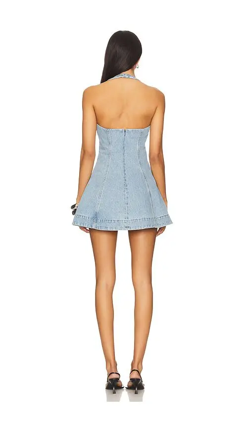 Retrofete Renfri Denim Dress - Blue