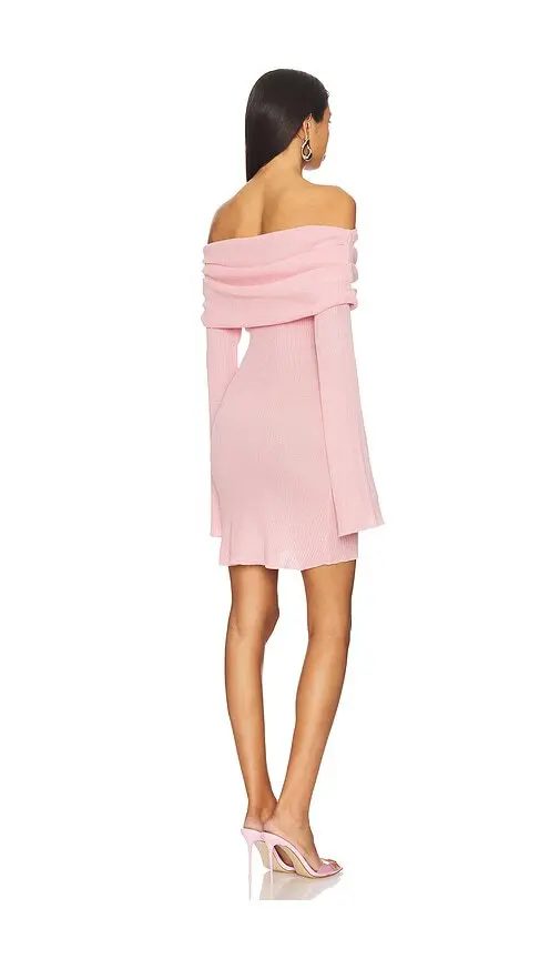 SEROYA Xen Knit Mini Dress - Blush