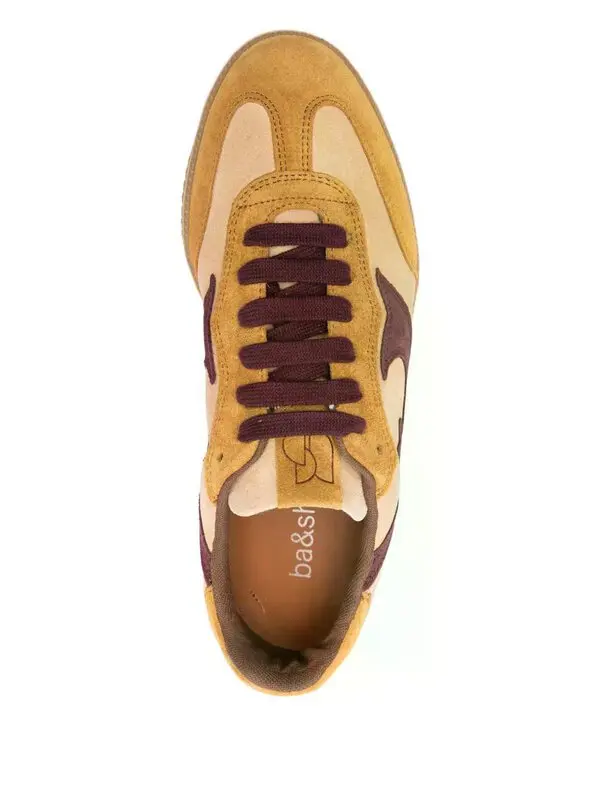 Ba&sh Crew Suede Sneakers - Neutrals