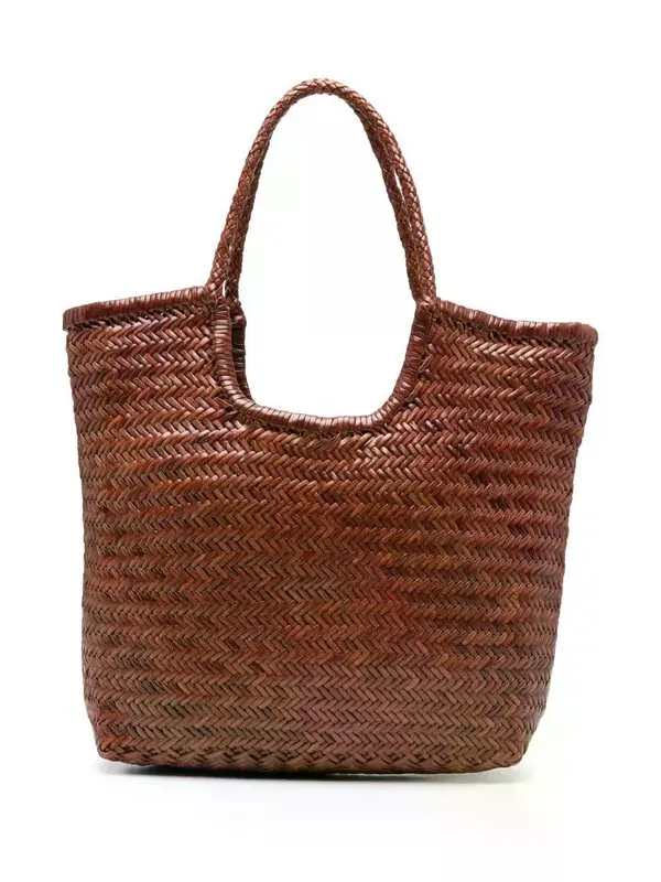 Dragon Diffusion Diagonal Triple Jump Tote Bag - Brown