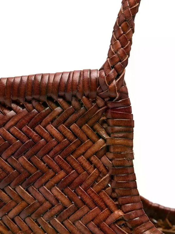 Dragon Diffusion Diagonal Triple Jump Tote Bag - Brown