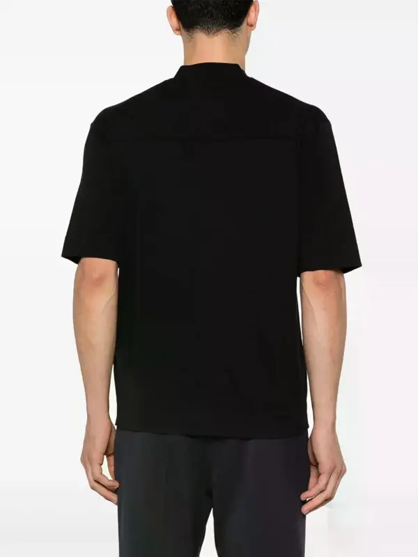 PAOLO PECORA Cotton Short-sleeve Cardigan